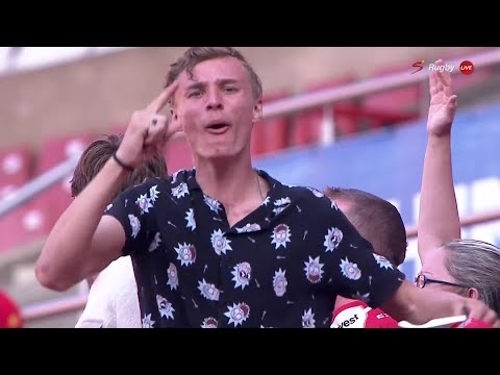 Francke Horn with a Spectacular Try vs Leinster Rugby | SuperSport