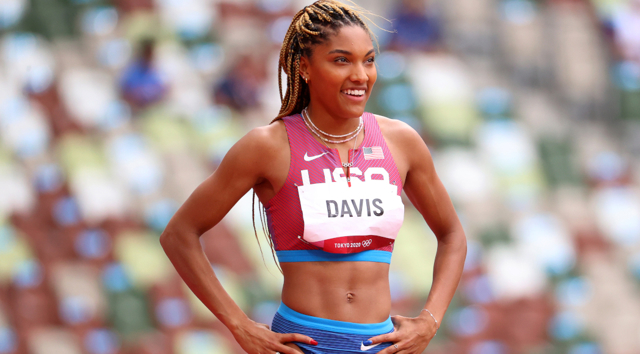 Davis-Woodhall loses national indoor title after positive marijuana ...