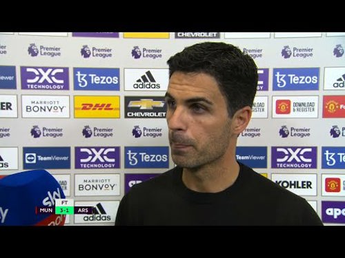 Premier League | Manchester United v Arsenal | Post-match interview ...