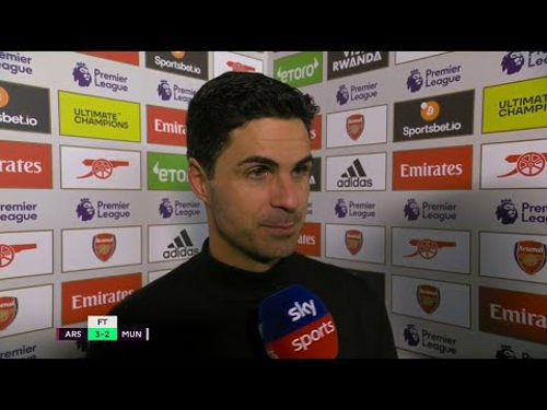 Premier League | Arsenal v Manchester United | Post-match interview ...