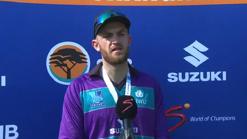 Varsity Cricket | NWU v Maties | Post-match interview with Chris Britz ...