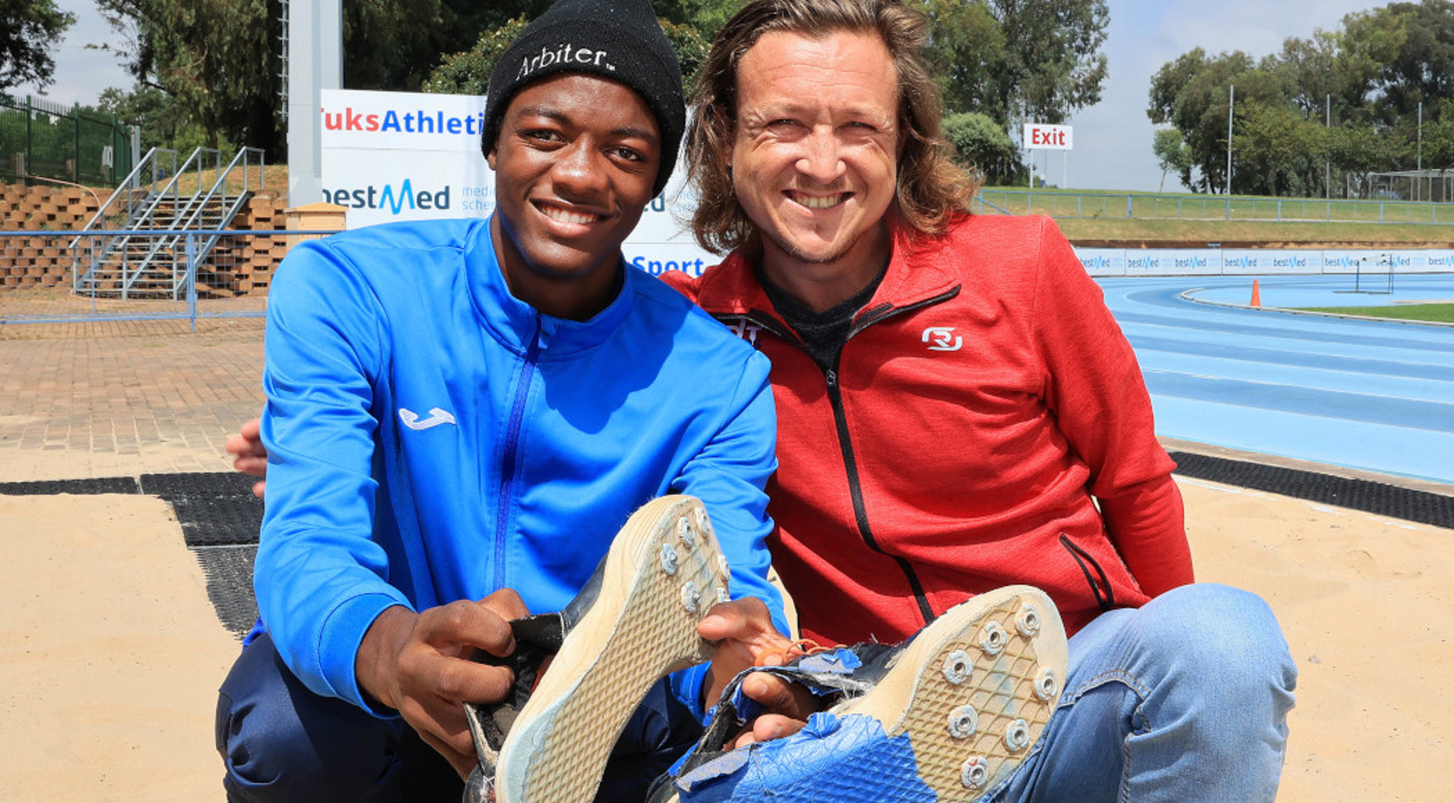 Tuks coach guides 18-year-old long jumper to make 'sports history ...