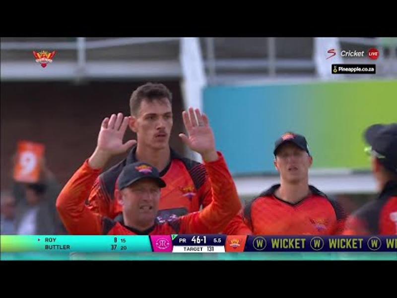 Sunrisers Eastern Cape vs Paarl Royals | SuperSport