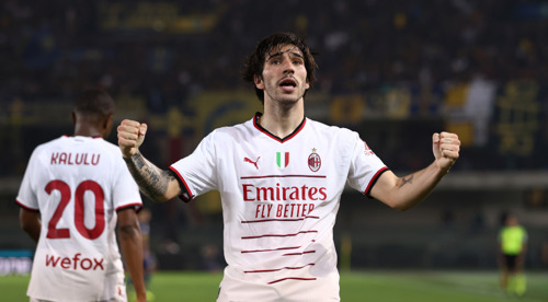 Late Tonali goal hands Milan a win over Verona | SuperSport
