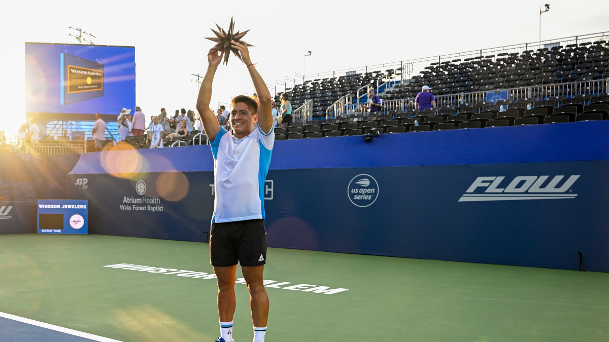 Argentinas Baez Downs Lehecka To Win Atp Winston Salem Open Supersport