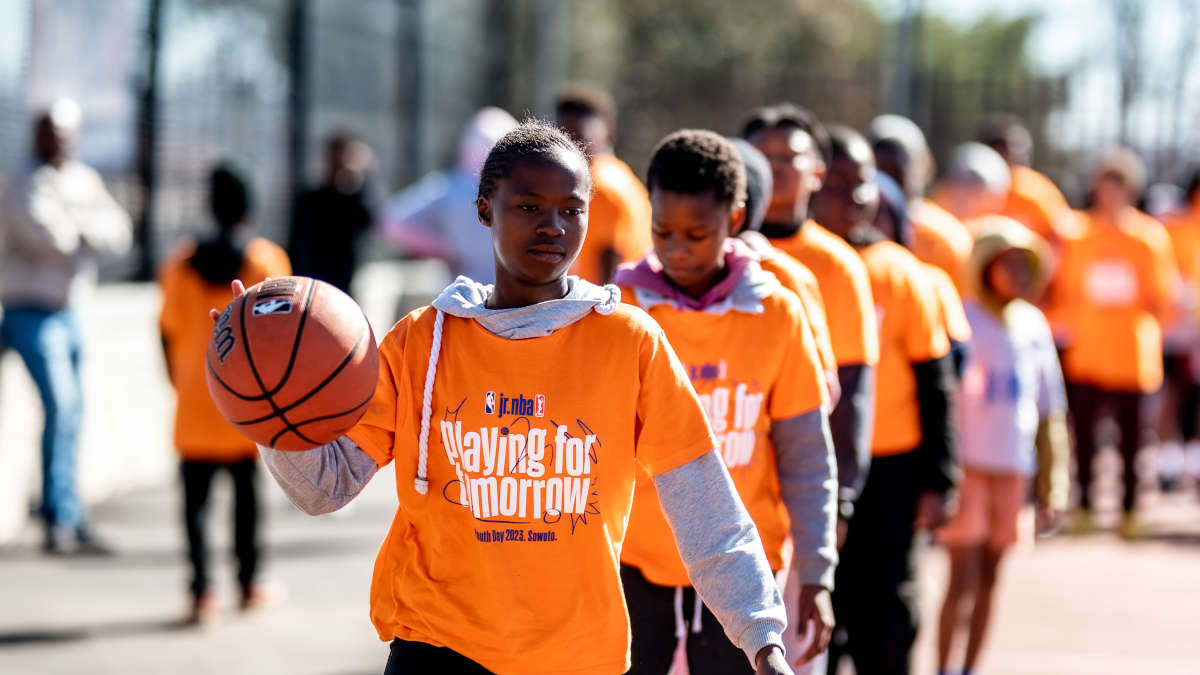 Jr NBA Johannesburg action highlights Youth Day celebrations in Soweto ...