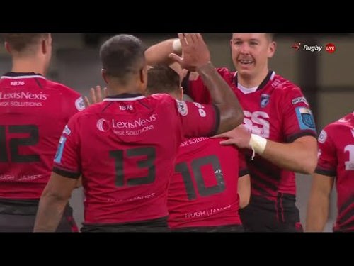 Ben Thomas with a Try vs Sharks | SuperSport