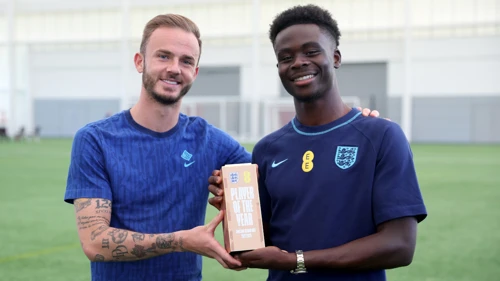 Saka voted England's player of the year again | SuperSport