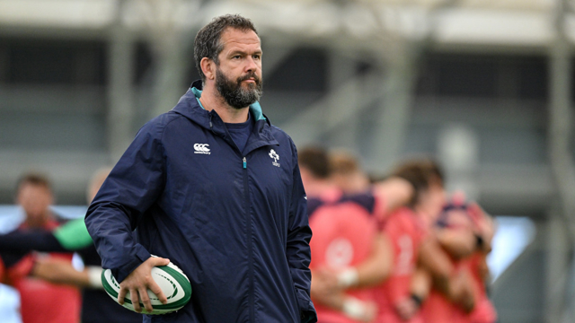 Ireland coach Farrell slams 'circus' over son Owen's rescinded red card | SuperSport