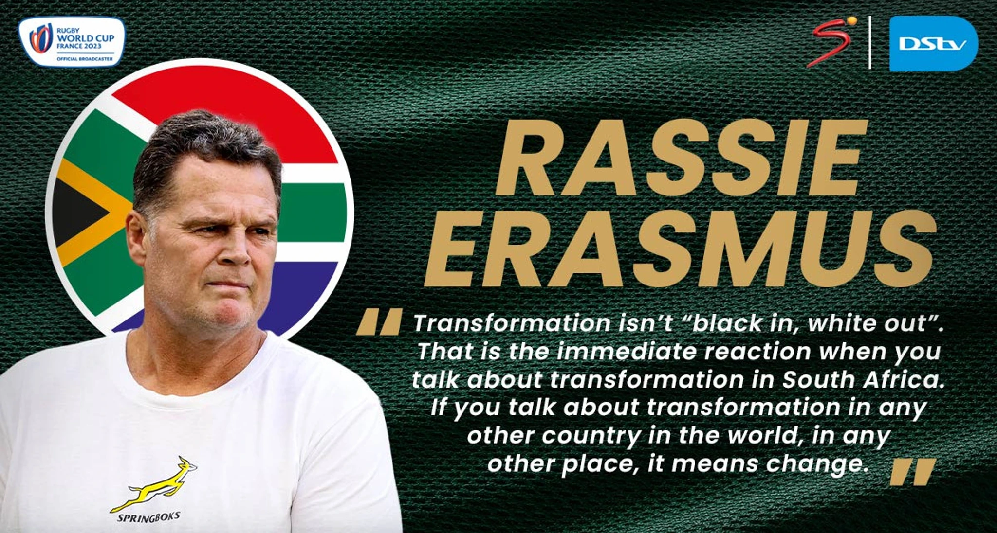 INSIDER: Transformation, not the World Cup, may be Rassie's greatest ...