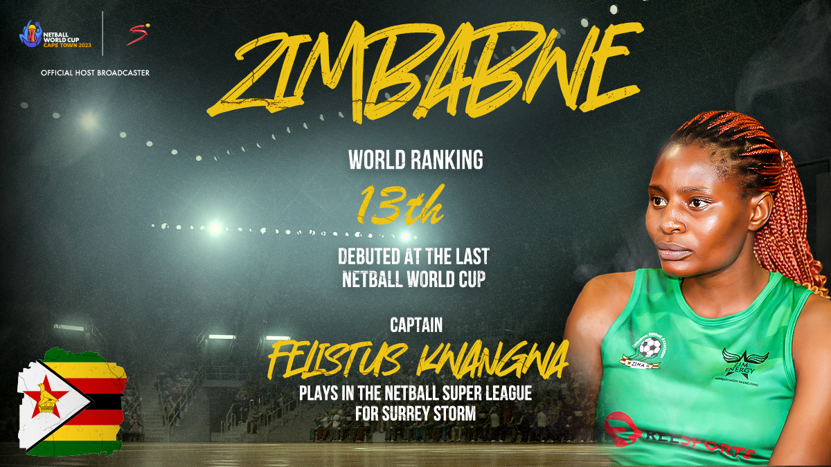 Netball World Cup a life-changer for Zimbabwe captain Kwangwa | SuperSport