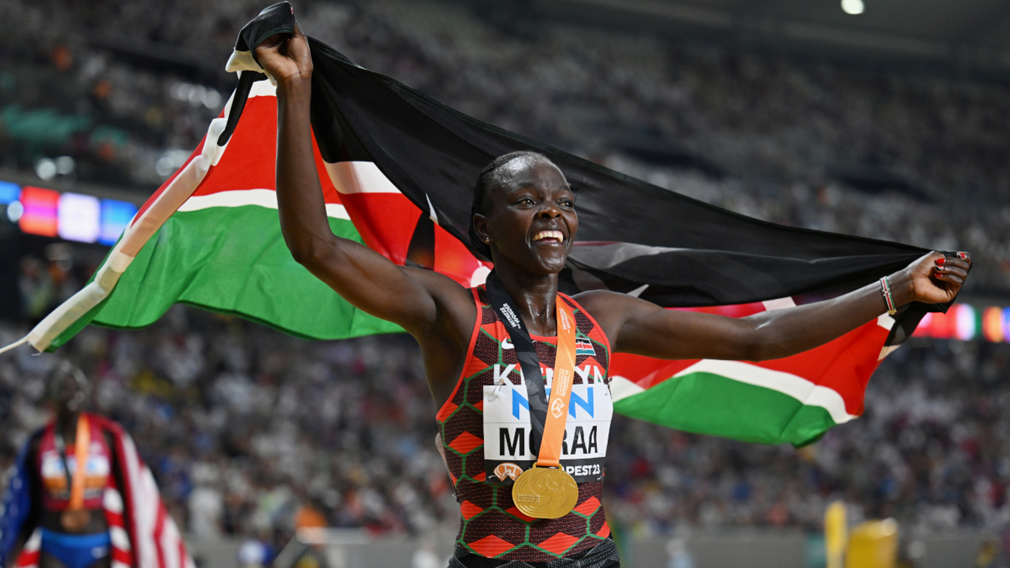 Moraa dances her way to another Kenyan gold on final night in Budapest ...