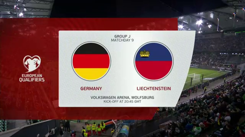 2022 FIFA World Cup Qualifiers | Europe | Germany v Liechtenstein ...