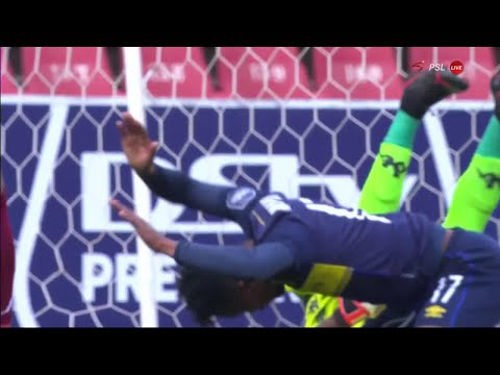 Toaster Nsabata with a Spectacular Goalkeeper Save vs. Cape Town City ...