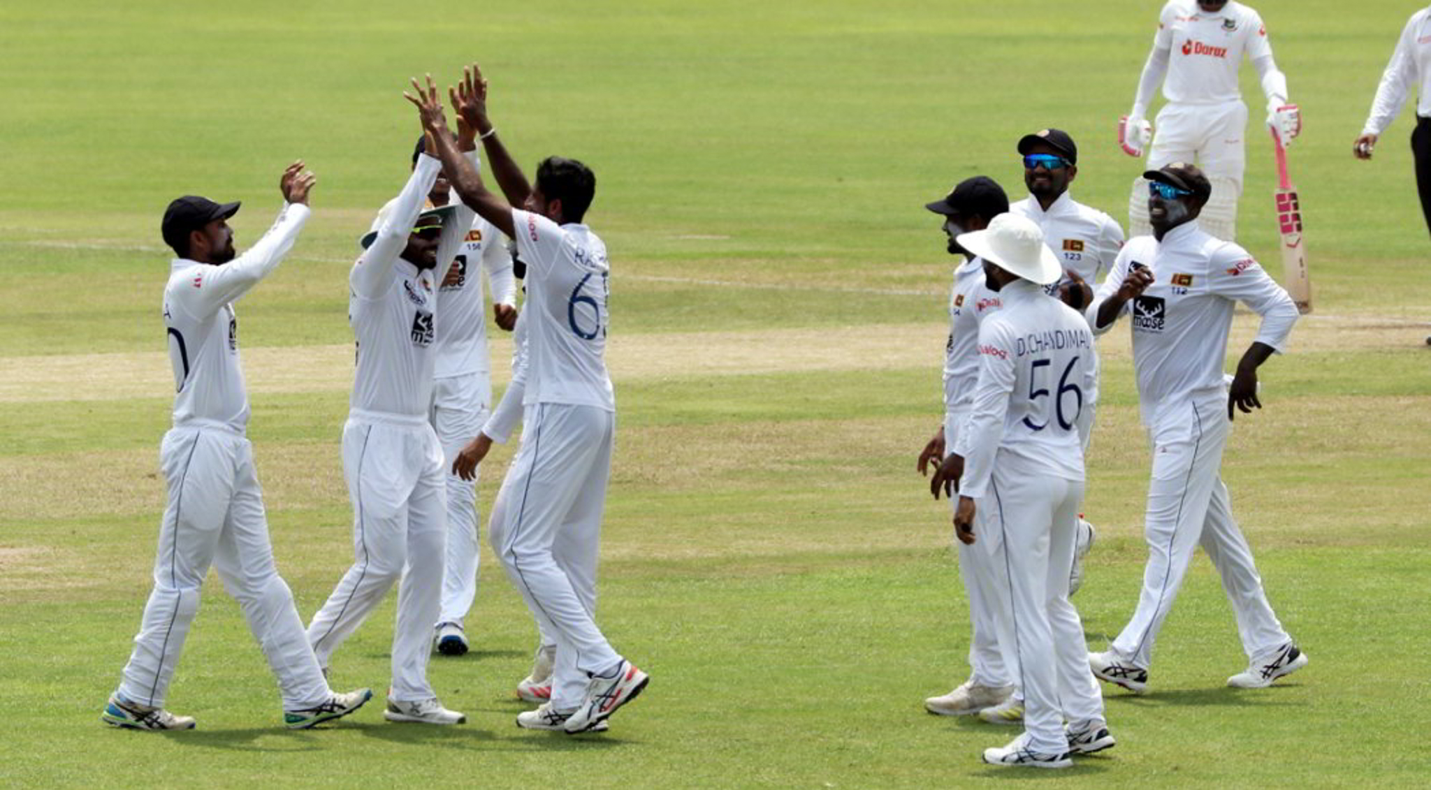 Sri Lanka openers Karunaratne, Oshada lead fightback | SuperSport