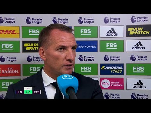 Premier League | Leicester City v Crystal Palace | Post-match ...