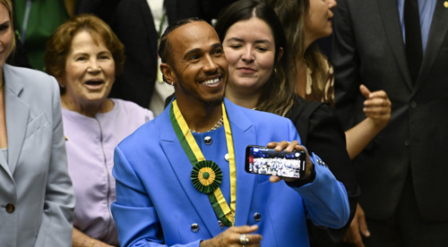 'Now I'm one of you,' Hamilton tells Brazil as he becomes honorary ...