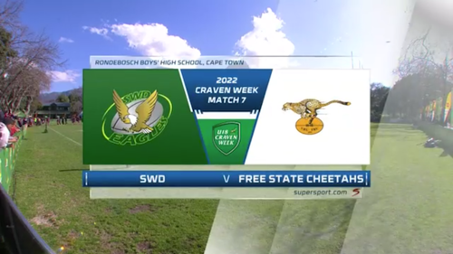 Craven Week U18 SA Rugby | SWD Eagles v Free State Cheetahs ...