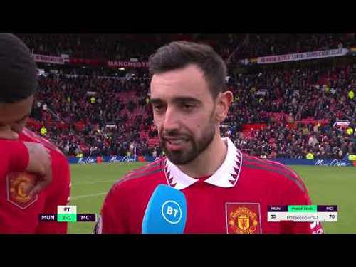 Premier League | Manchester United v Manchester City | Post-match ...