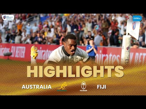 Australia vs Fiji | Rugby World Cup | SuperSport