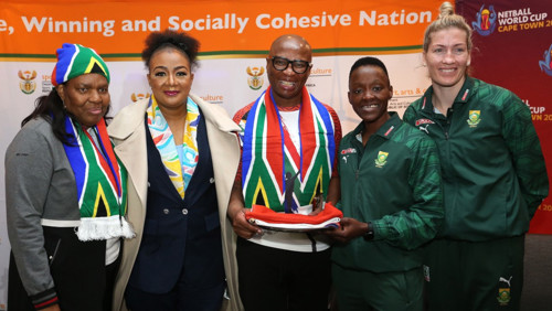 SA flag a symbol of support for Proteas from government | SuperSport