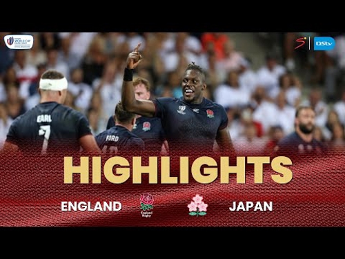 England vs Japan | Rugby World Cup | SuperSport