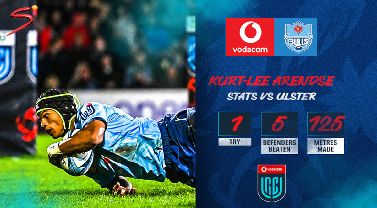 Bulls Hero of the Week: Kurt Lee Arendse | SuperSport