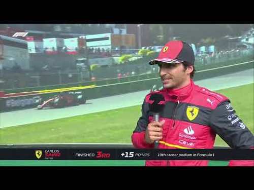 Formula 1 | 2022 Belgium Grand Prix | Main Race | Post-race interview ...