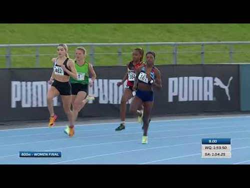 ASA Senior Track and Field Championships | Women's 800m final | Day 3 ...