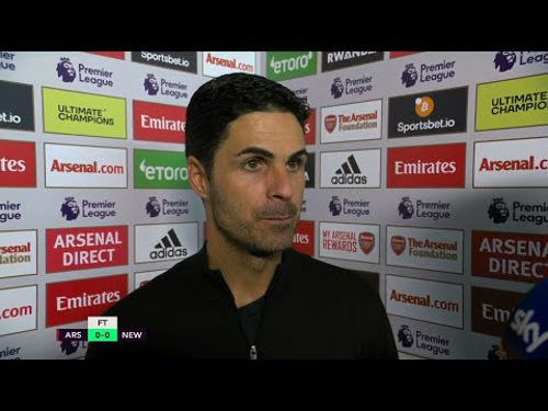 Premier League | Arsenal v Newcastle United | Post-match interview with Mikel Arteta | SuperSport