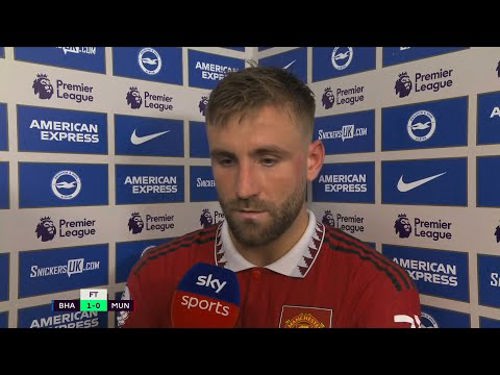 Premier League | Brighton & Hove Albion v Manchester United | Post ...