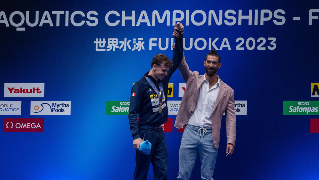 Marchand smashes Phelps's last remaining world record | SuperSport